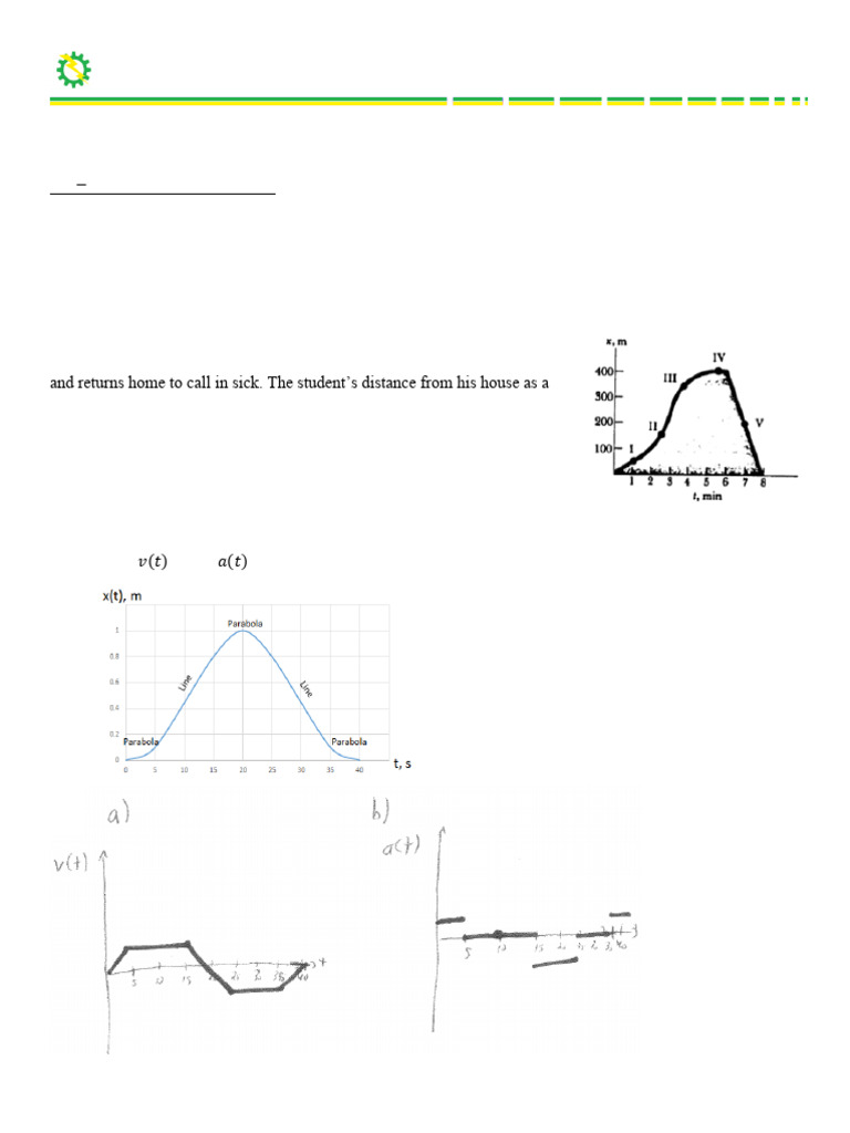 Unit 1 Practice & Solutions | PDF | Acceleration | Velocity