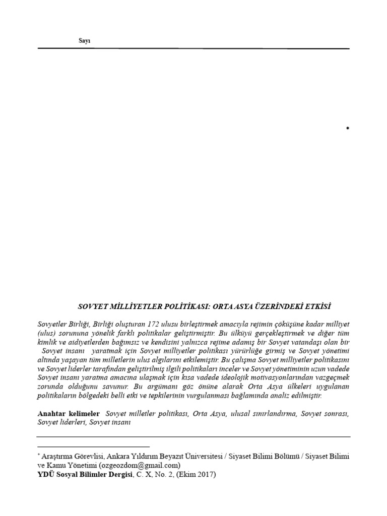 Soviet Nationalities Policy The Impact o | PDF | Soviet Union | World ...