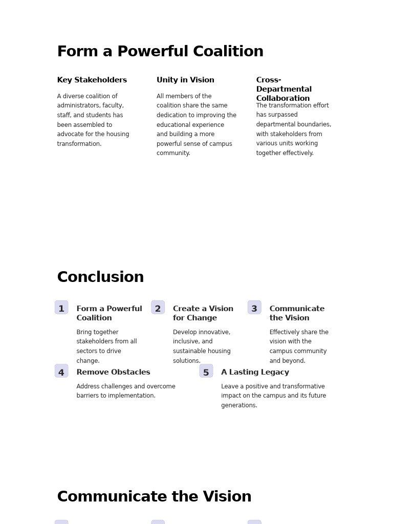 Form A Powerful Coalition | PDF