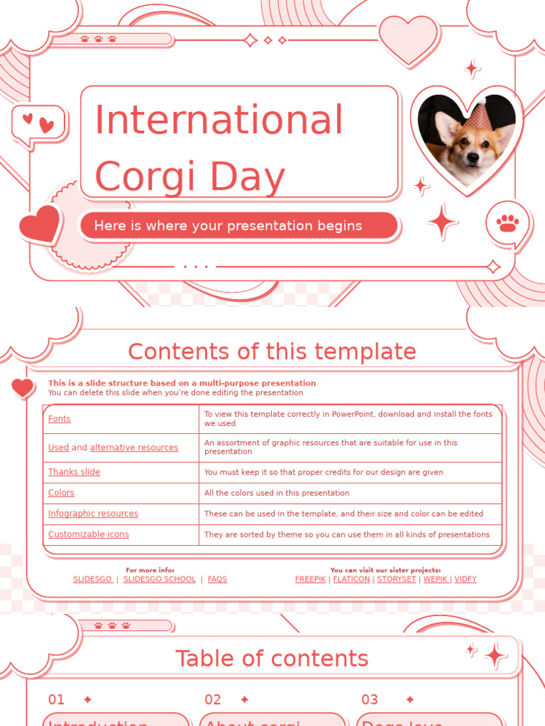 International Corgi Day XL by Slidesgo | PDF | Planets | Saturn