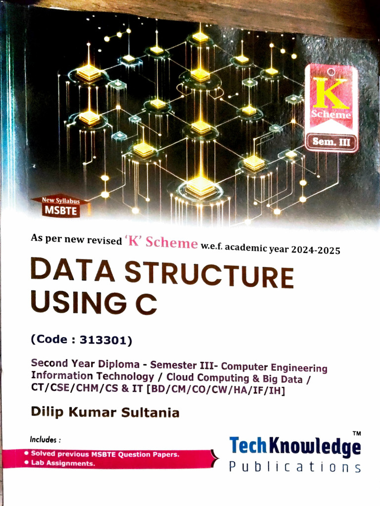 MSBTE Data Structures Syllabus | PDF | Integer (Computer Science) | Data Type