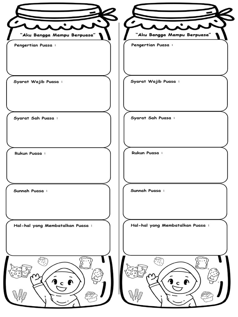 LKPD PUASA RAMADHAN | PDF