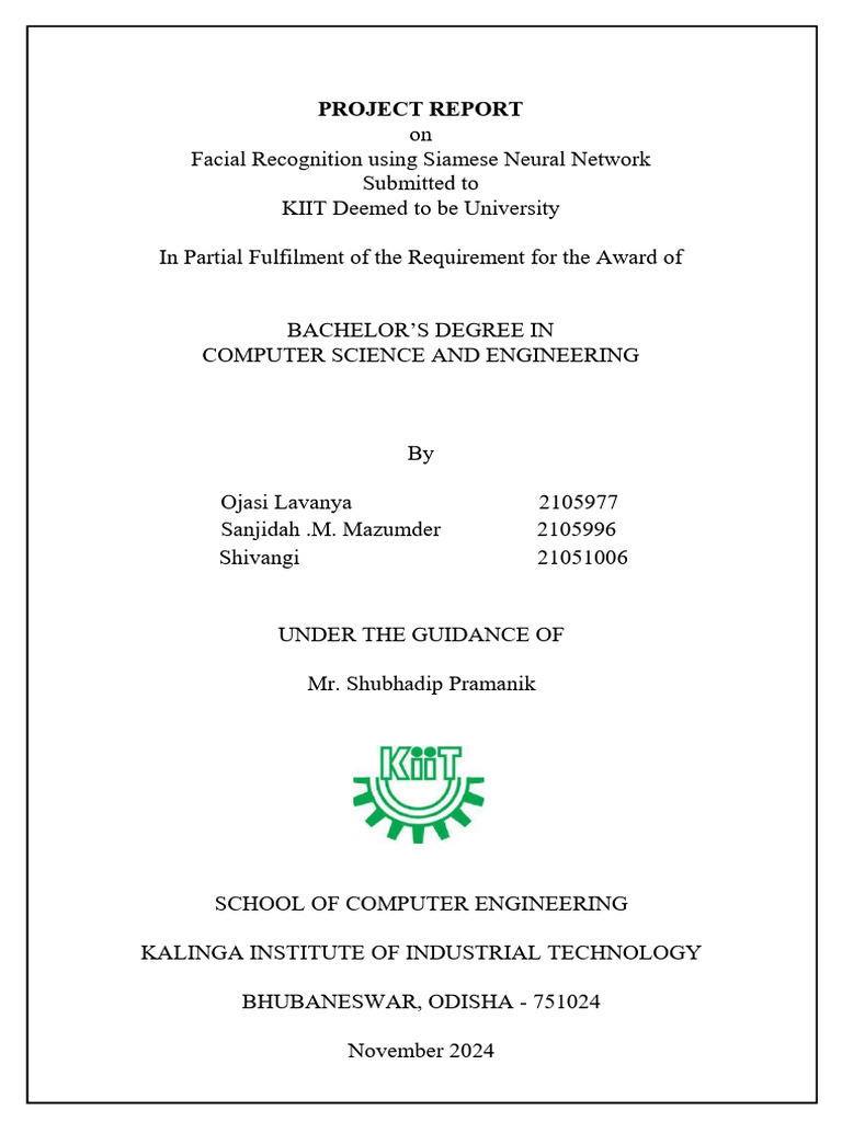 Major Project Report Pdf Artificial Neural Network Artificial Intelligence