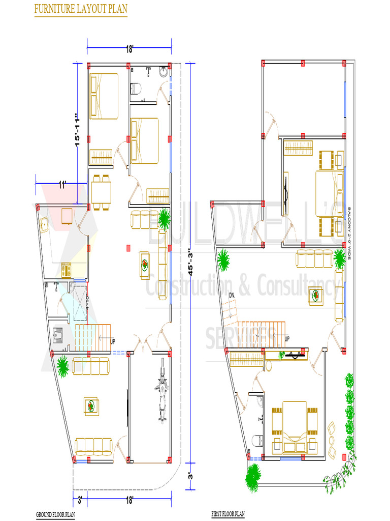 Furniture's Layout | PDF