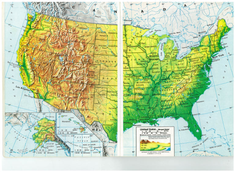 Atlas-US Physical Map | PDF