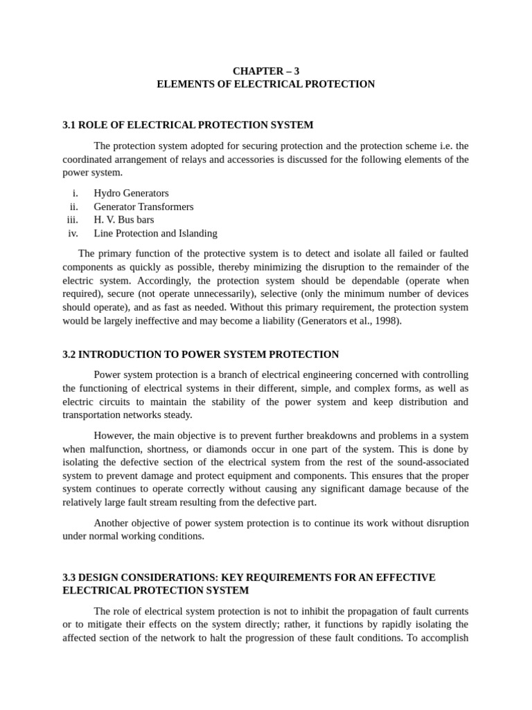 Understanding Protection Zones in Power Systems | PDF | Relay ...