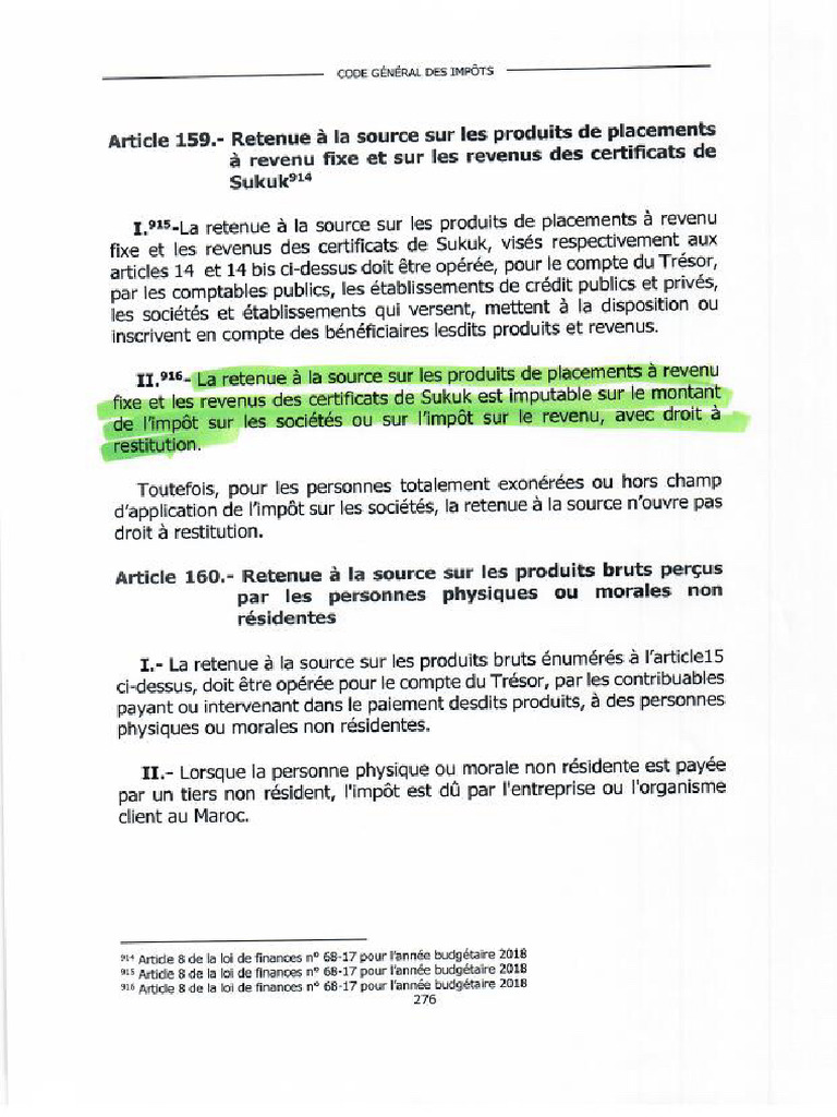 Article 159 Cgi | PDF