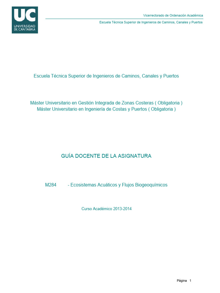 M284 | PDF | Ingeniero civil | Entorno natural