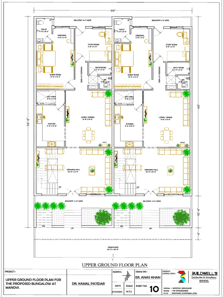 Upper Ground Floor Plan No.-10 | PDF | Local Government Areas Of ...
