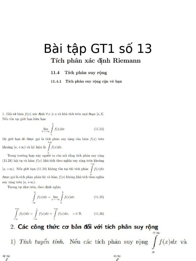 Bài Tập GT1 Tuan13_4_sv | PDF