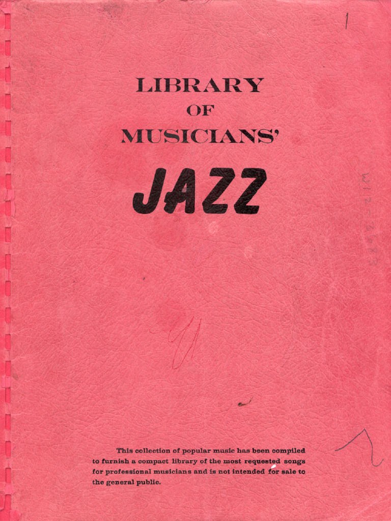 The Library of Musicians' Jazz (Fake Book) | PDF