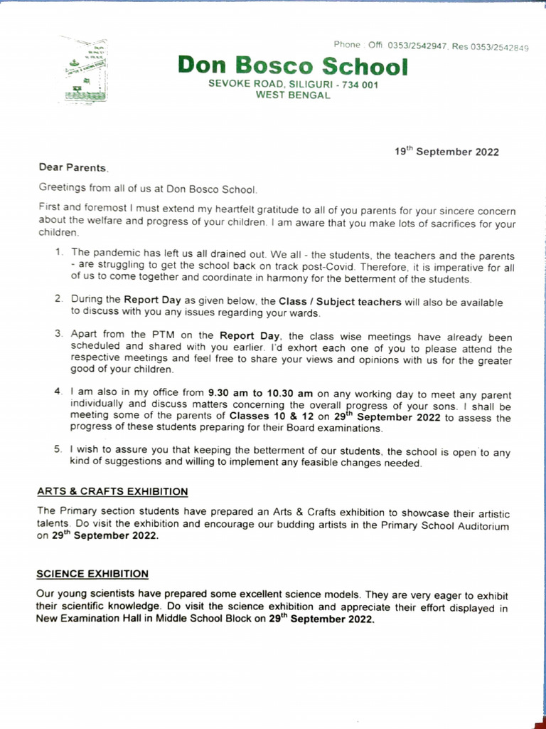 Notice 19th Sep 2022 | PDF