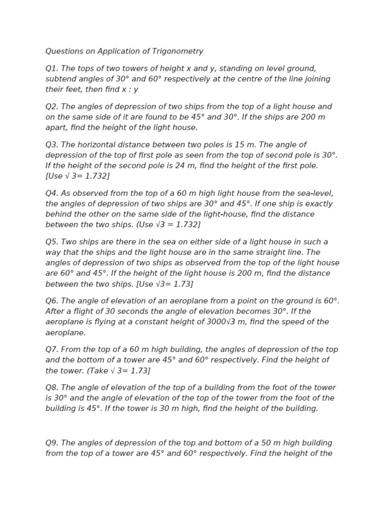 maths question | PDF | Trigonometric Functions | Probability