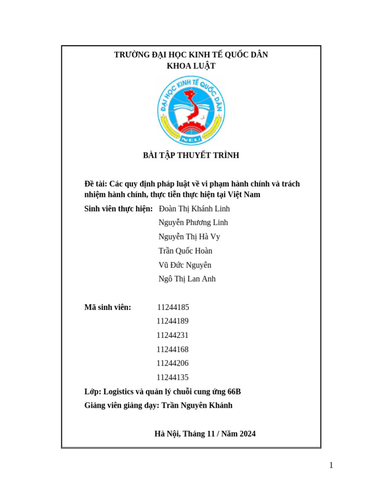 PLDC bản gần cuối nhất | PDF