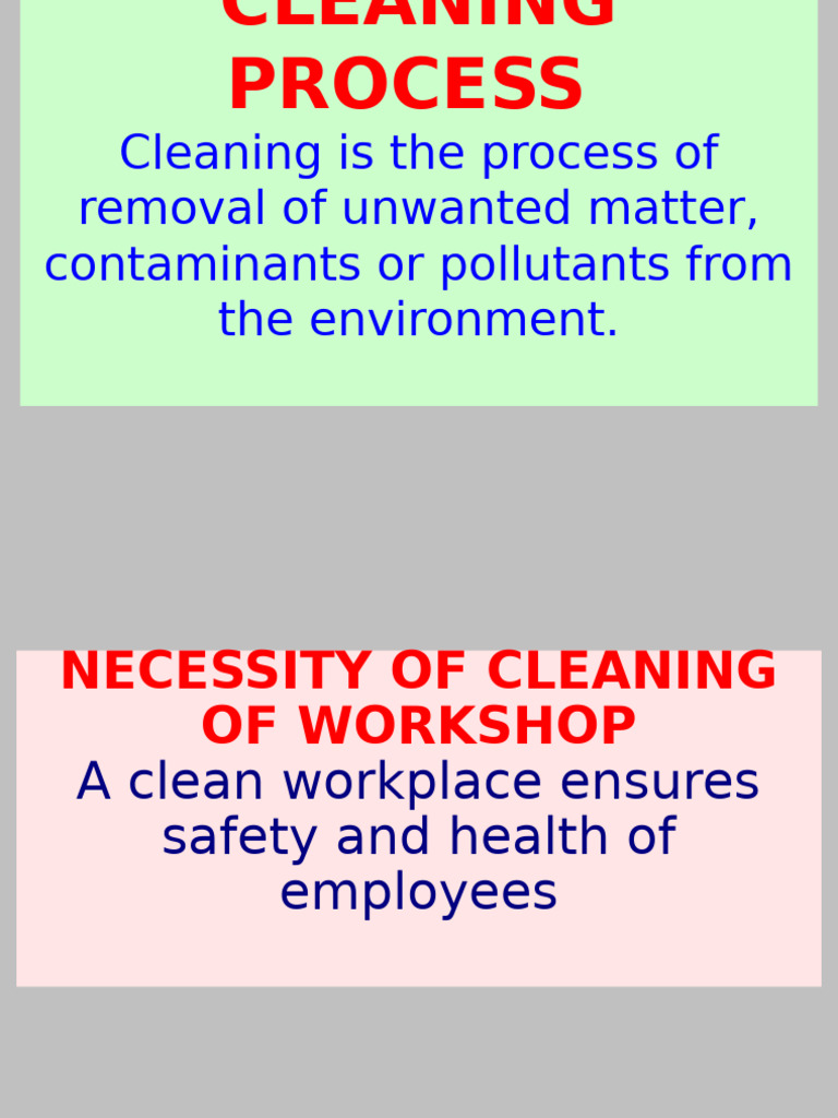 5s Cleaning Proces-Wps Office | PDF