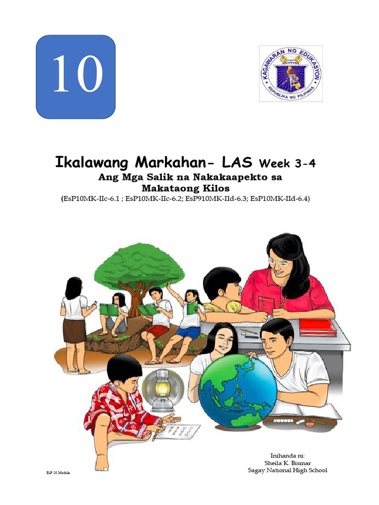 ESP 10 MODULE 6 Week 34 Ikalawang Markahan | PDF