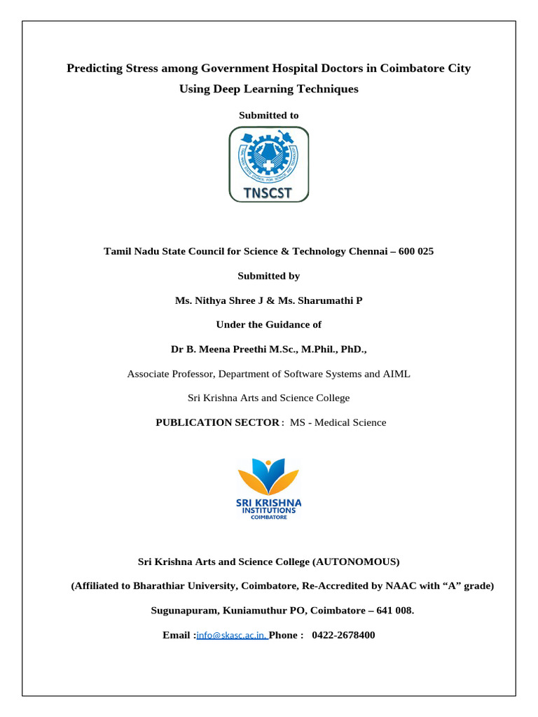 Tnscst Proposal 1 | PDF | Cognitive Science