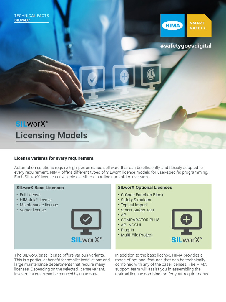 30 Licenses HIMA Technical Facts SILworX Licensing Models EN | PDF | Computing | Software ...
