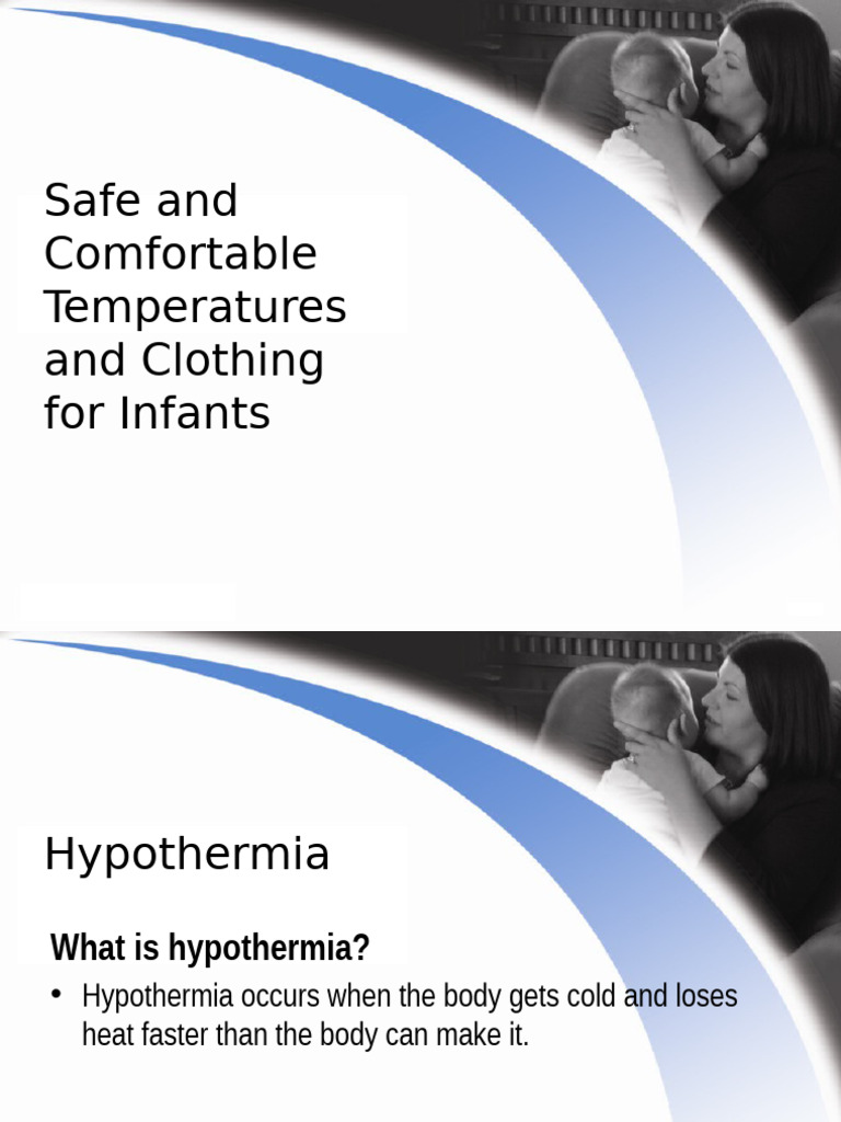 3 - 6 Safe Environmental Temperatures - BIC | PDF | Hypothermia ...