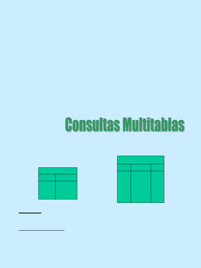 Multitablas | PDF | Gestión de datos | Bases de datos