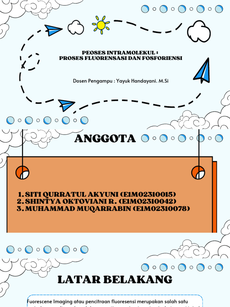 Biru Dan Putih Minimalis Ilustrasi Lucu Tugas Presntasi - 20241022 ...