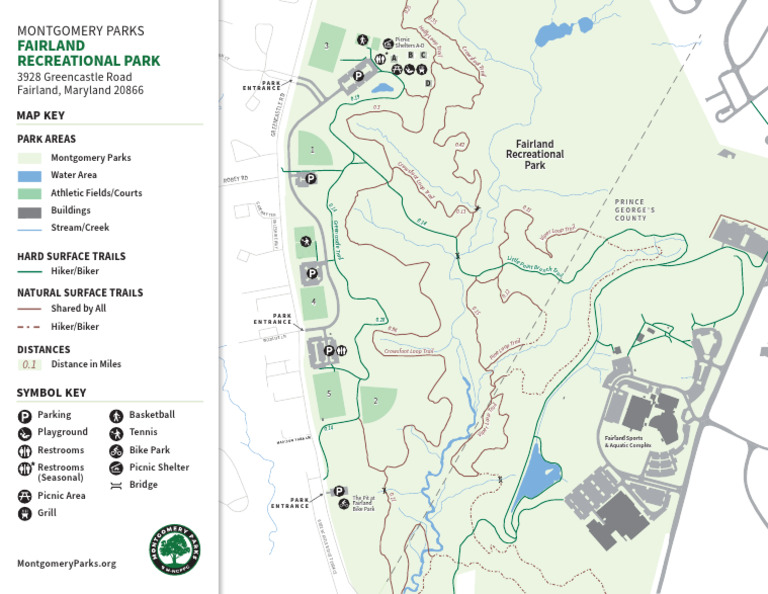 Fairland Recreational Park Map 2023 0522 Letter | PDF