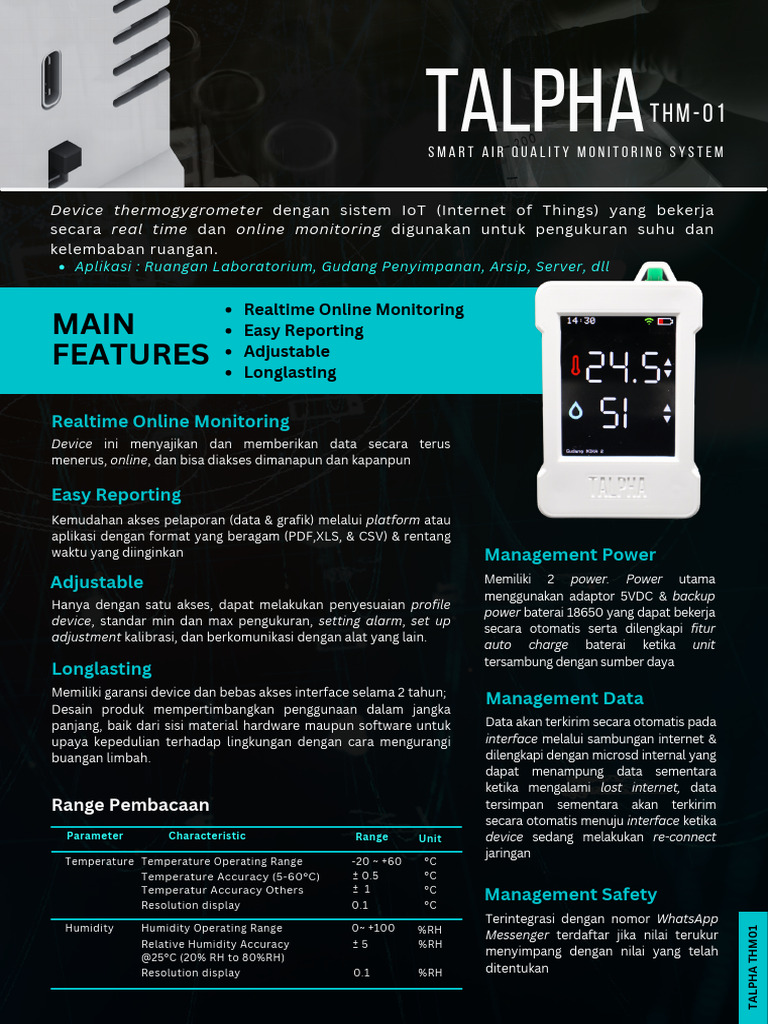 C812a Brosur Talpha Aka THM 01 | PDF