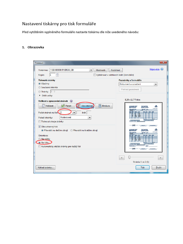 navod-tisk-formulare | PDF