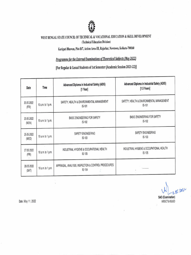 Routine - Adis - 1ST Sem | PDF