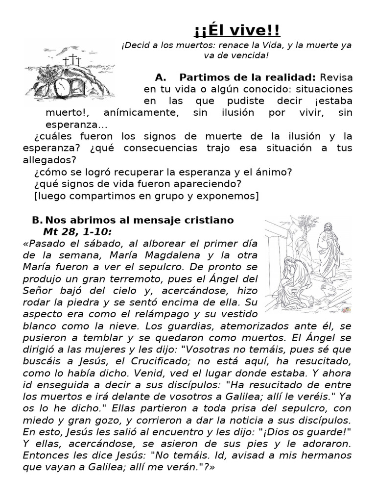 Resucito | PDF | La resurrección de Jesús | Pascua de Resurrección