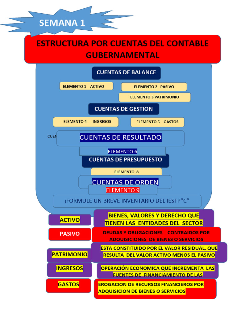 Estructura Del Plan Contable Gubernamental | PDF