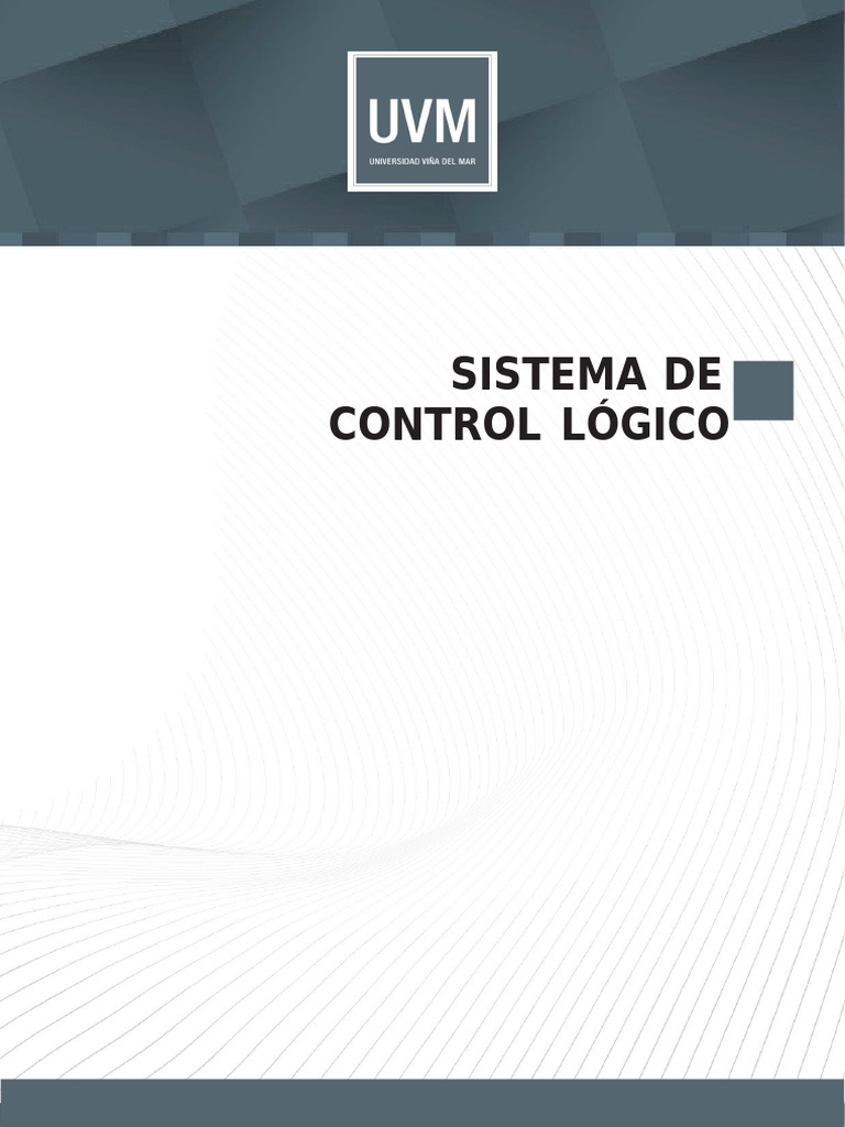 S6 - Sistema de Control Lógico | PDF | Electrónica | Electrónica digital