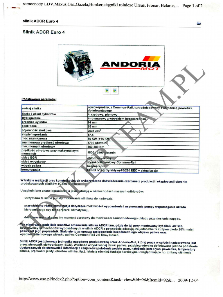 silnik_andoria_adcr_HT | PDF