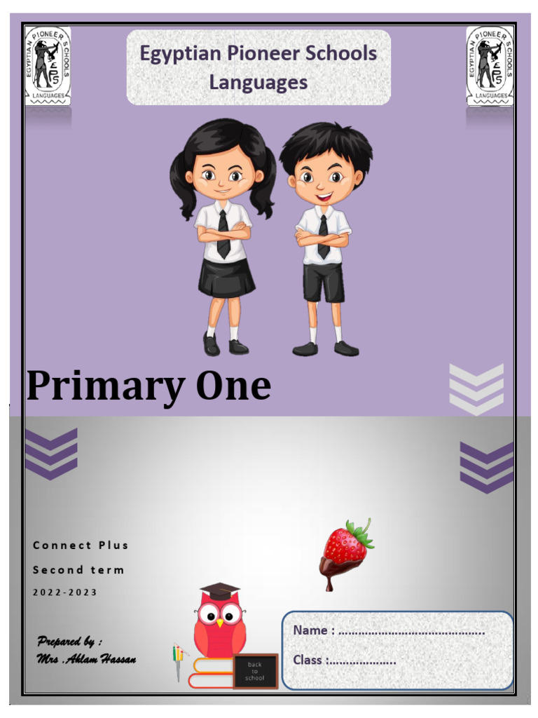 English Connect Plus Pr.1 Second Term 2022 - 2023 | PDF | Cotton | Textiles