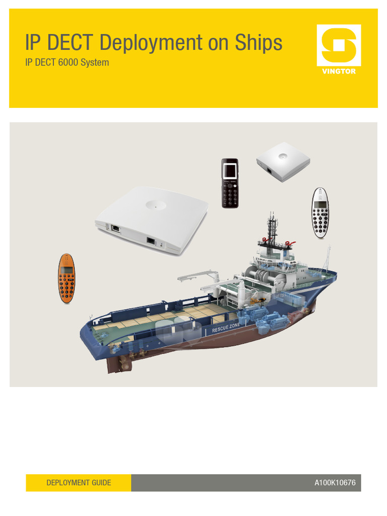 A100K10676 IP DECT Deployment On Ships | PDF | Base Station | Deck (Ship)