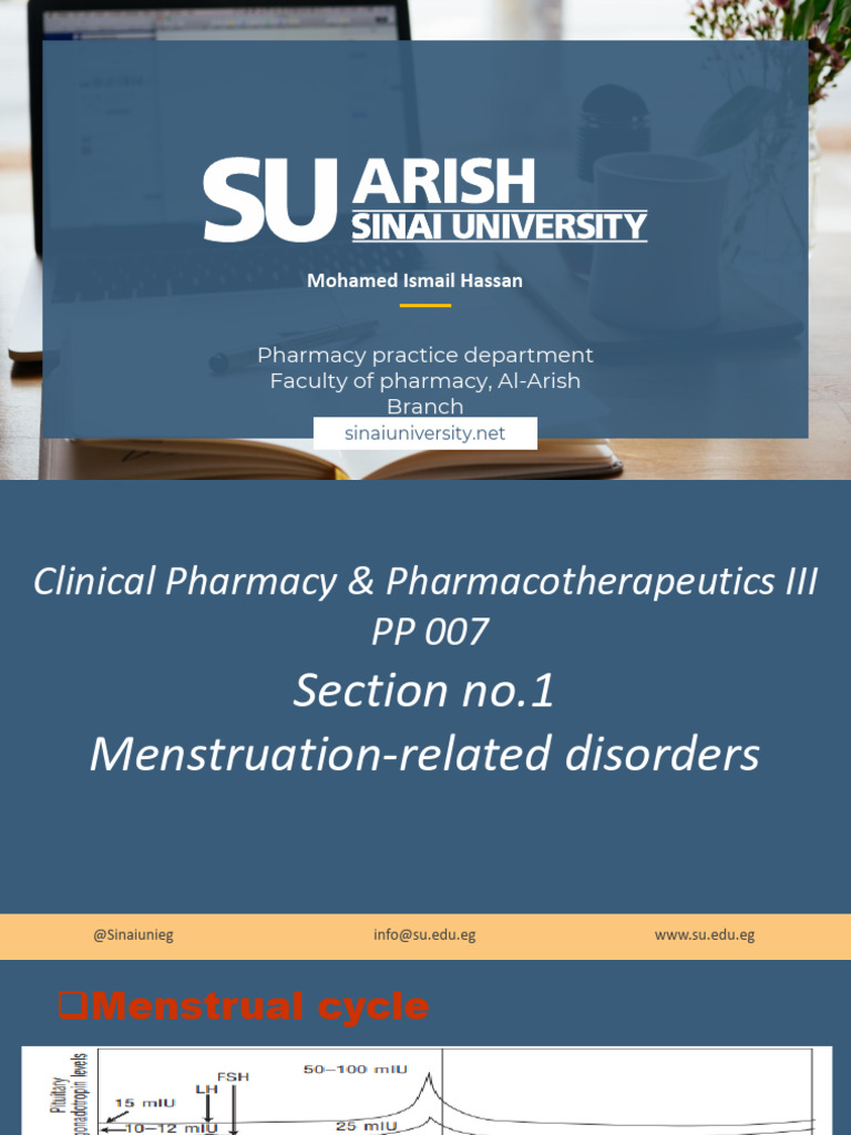 Mensturation and It's Related Disorders | PDF | Menstrual Cycle ...
