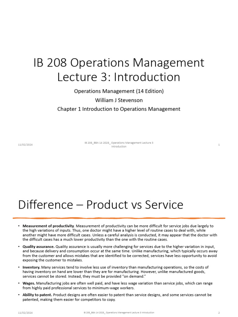 Ethical Principles in Operations Management | PDF | Operations ...