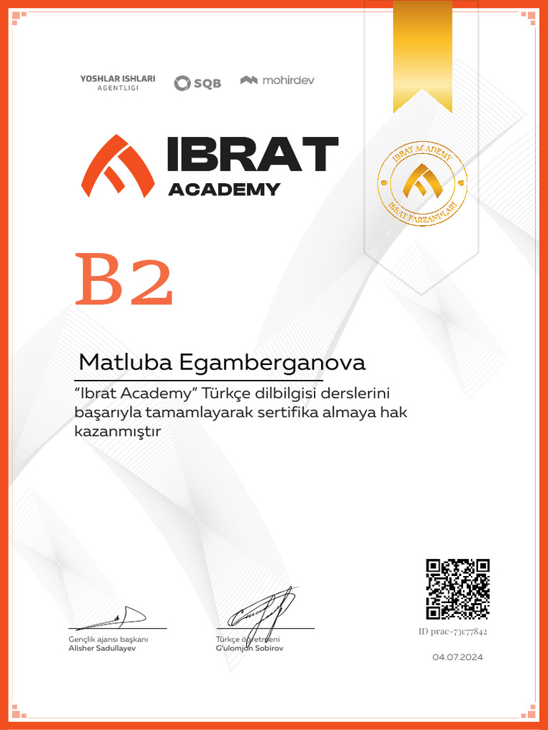 B2 Turk Tili | PDF