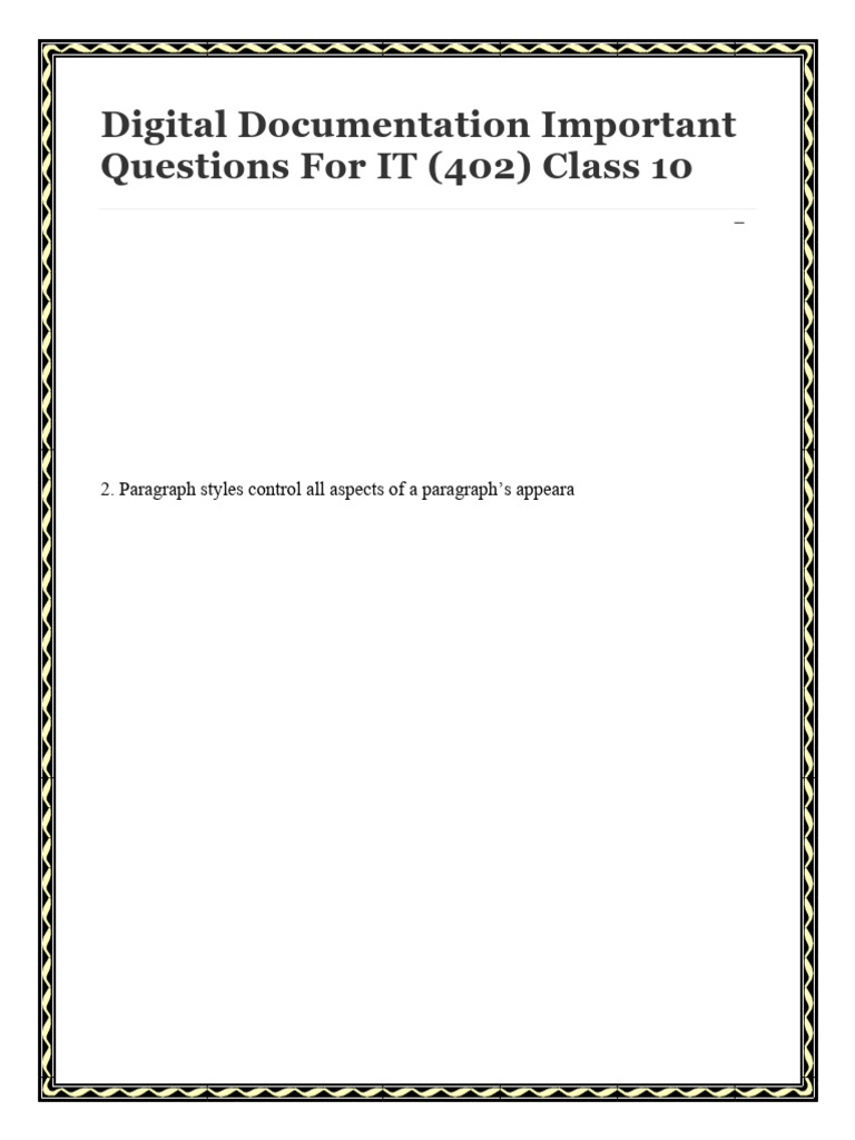 Qa on Digital Document | PDF | Image Scanner | Paragraph