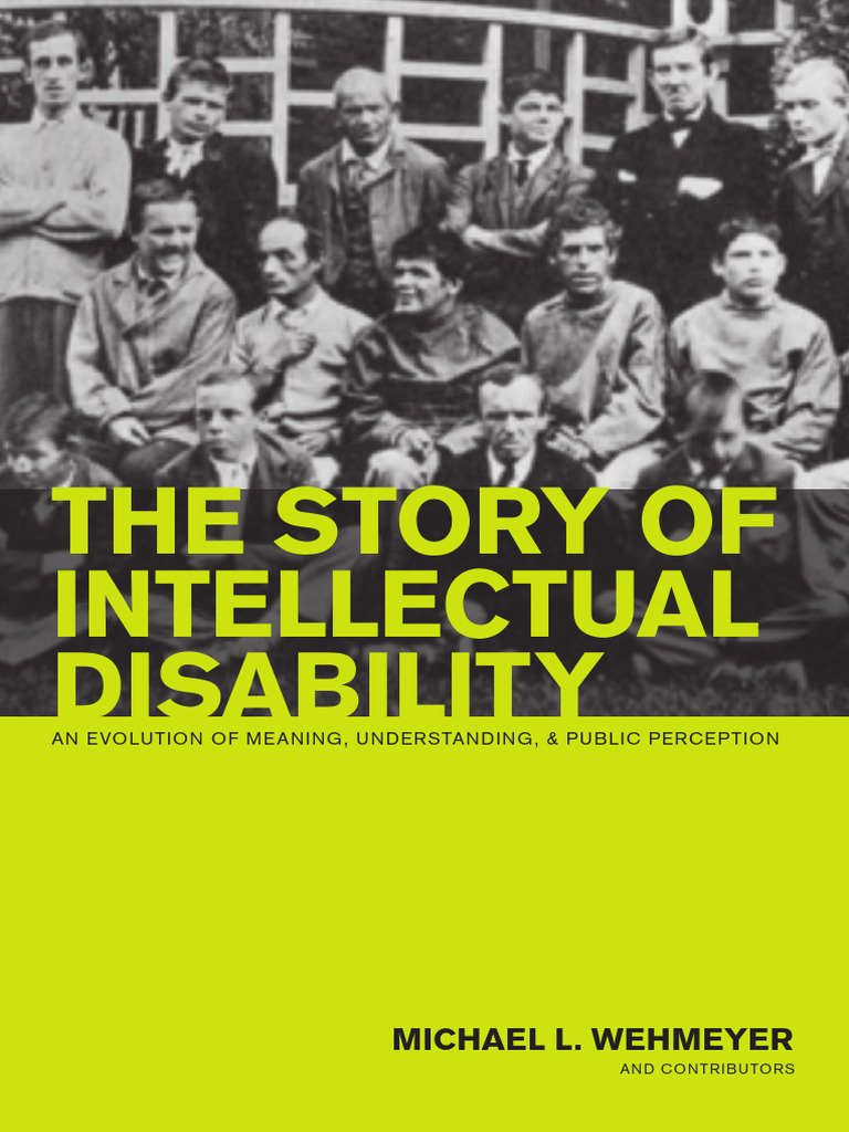 The Story of Intellectual Disability: Michael L. Wehmeyer | PDF ...