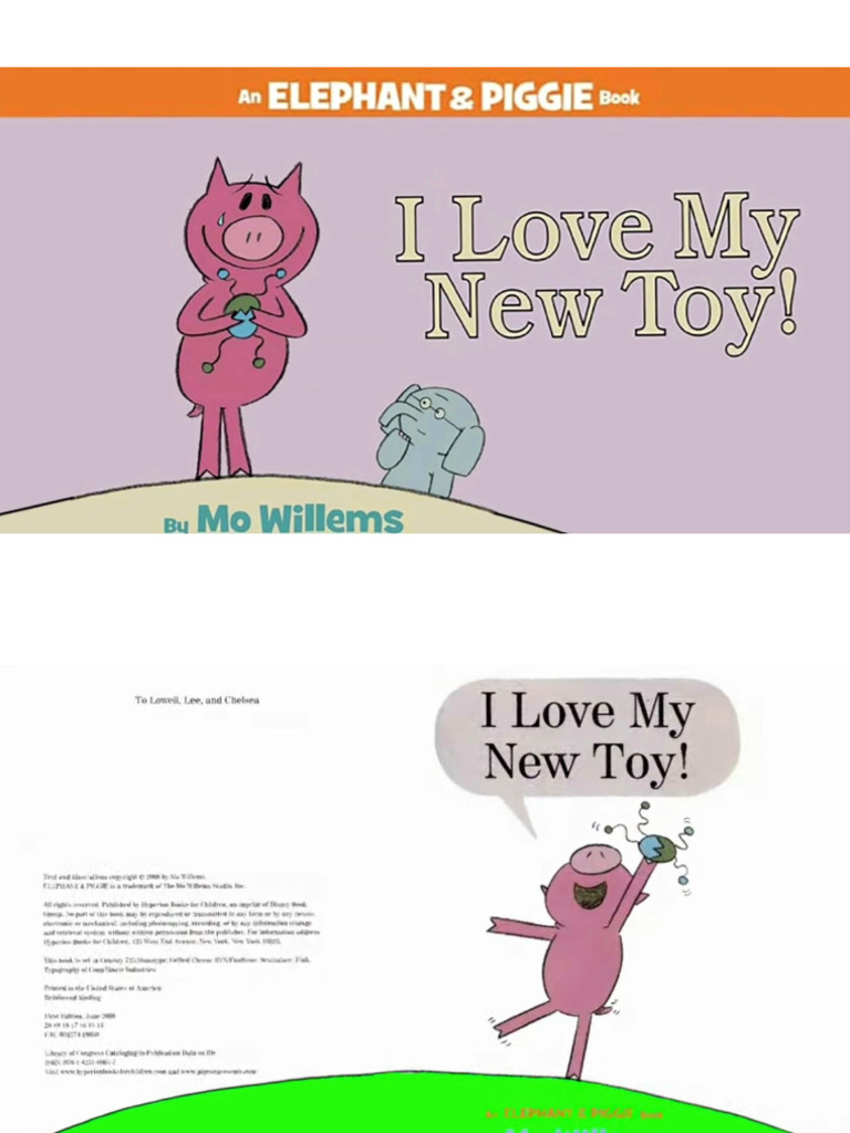 I Love My New Toy | PDF