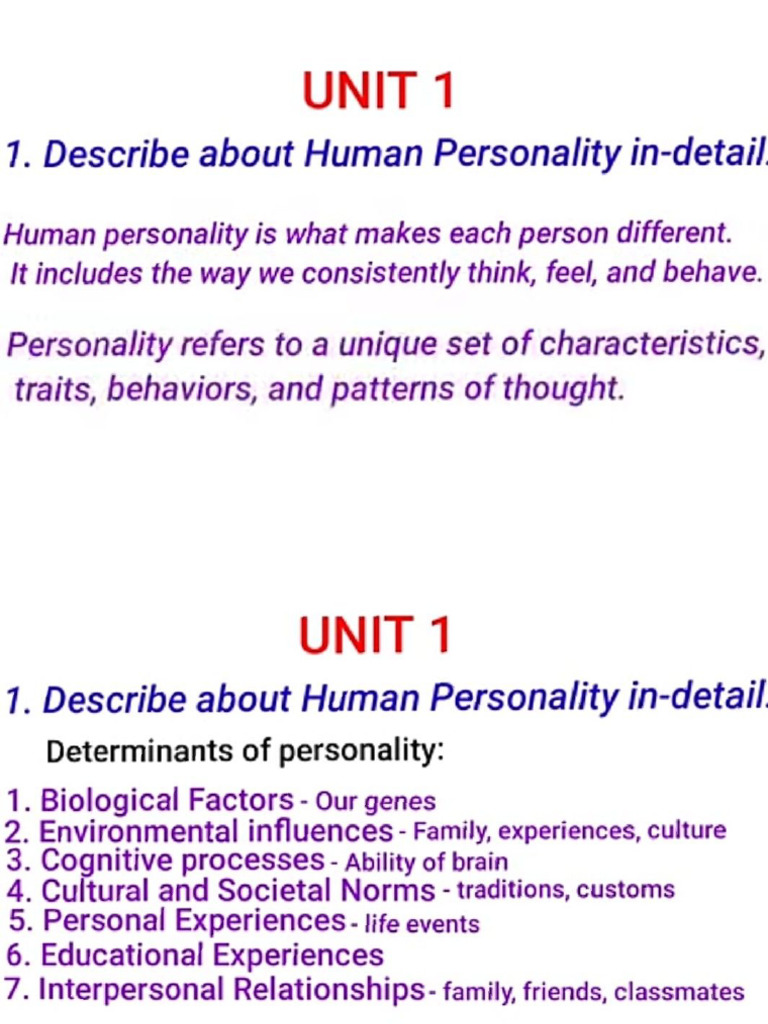 unit 1 leadership skills | PDF