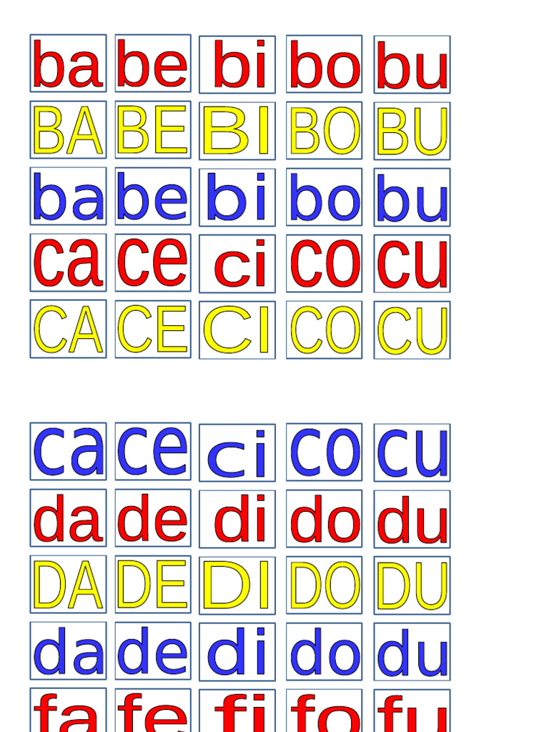 Abecedario Mamemimomu | PDF