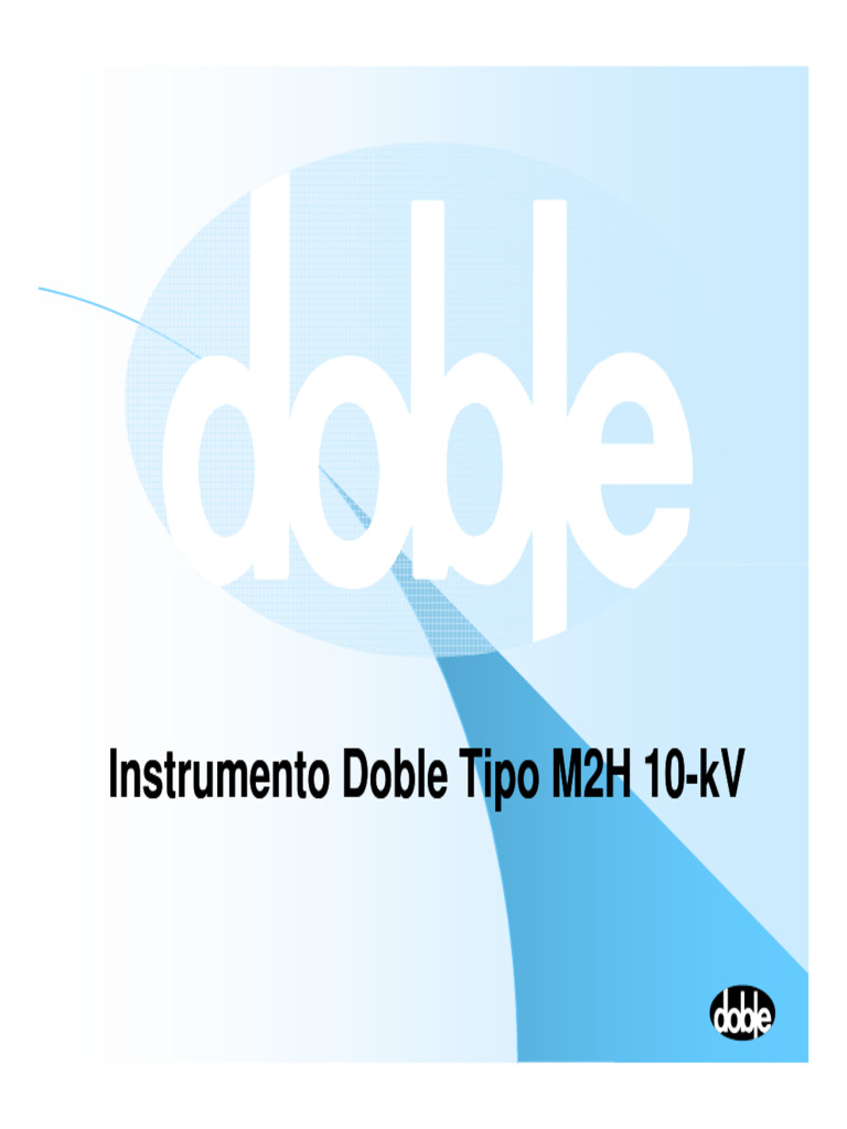 Guía Técnica del Instrumento M2H | PDF | Red eléctrica | voltaje