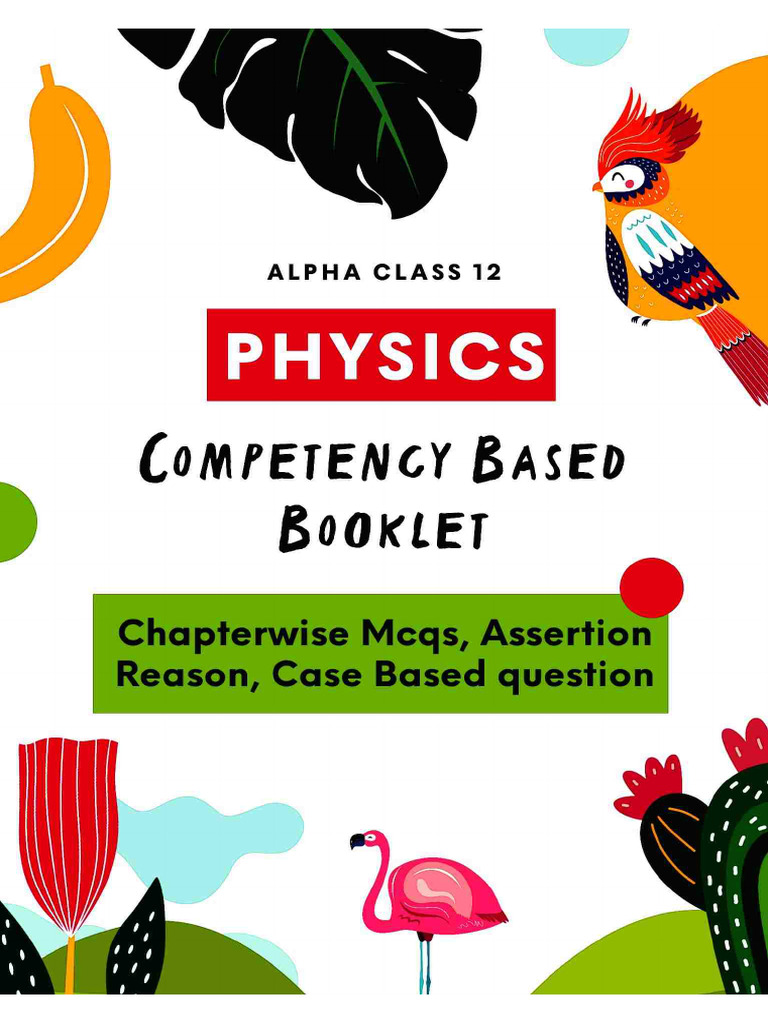 @Alphaclass12 Competency Based question booklet | PDF
