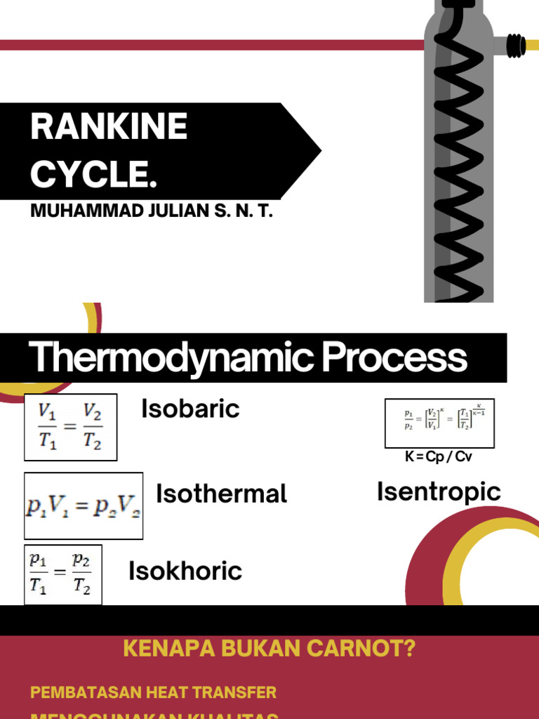 Siklus Rankine dalam Termodinamika | PDF