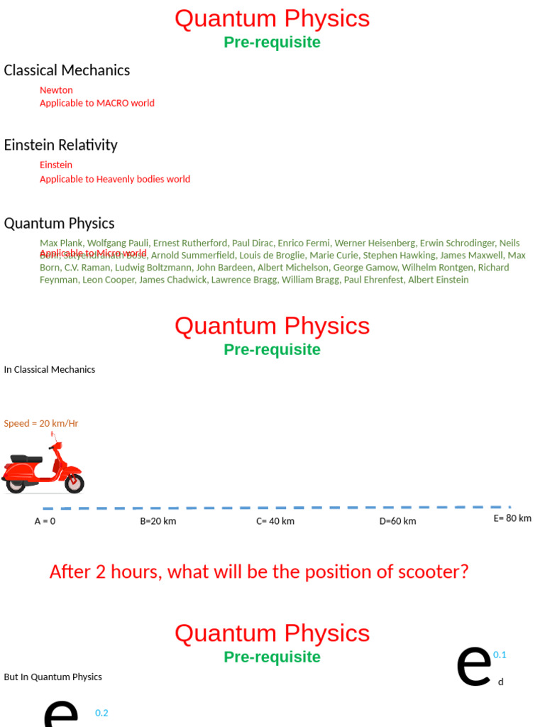 Quantum Physics | PDF | Electron | Quantum Mechanics