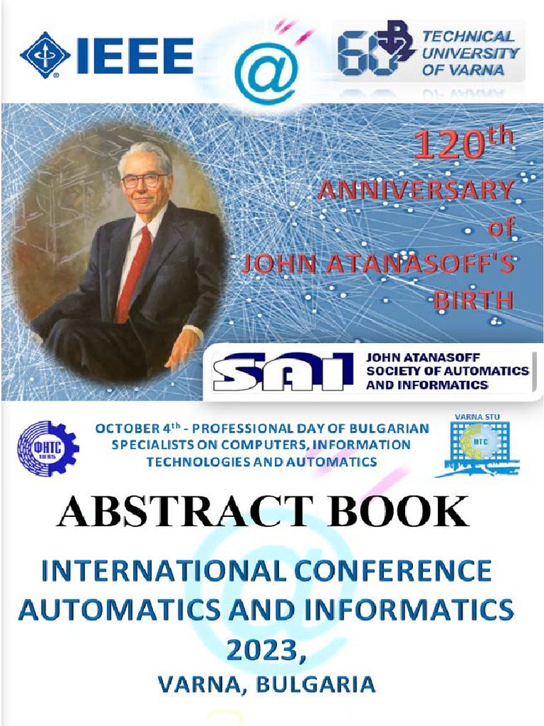 icai23-abstract-book | PDF | Statistical Classification | Machine Learning