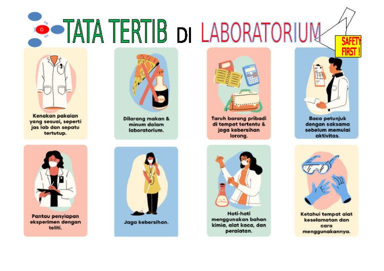 Poster Keselamatan Kerja Di Laboratorium | PDF