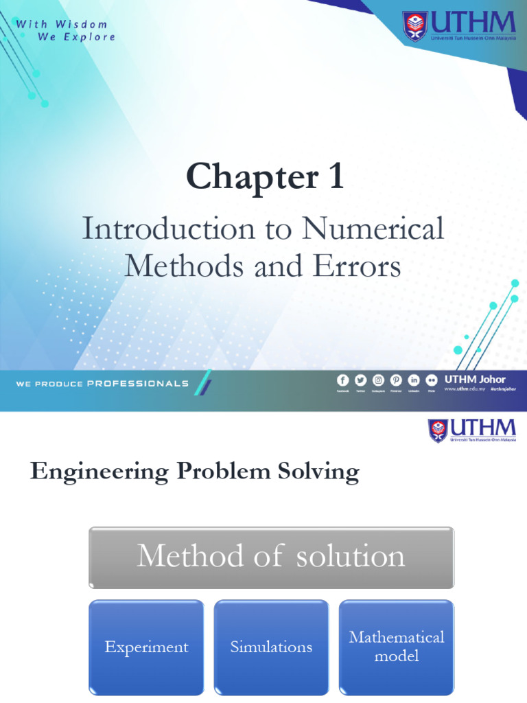Introduction to Numerical Methods | PDF